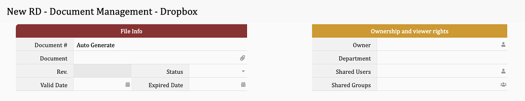 Documents Template: how to edit revision number? - Templates - Ragic ...